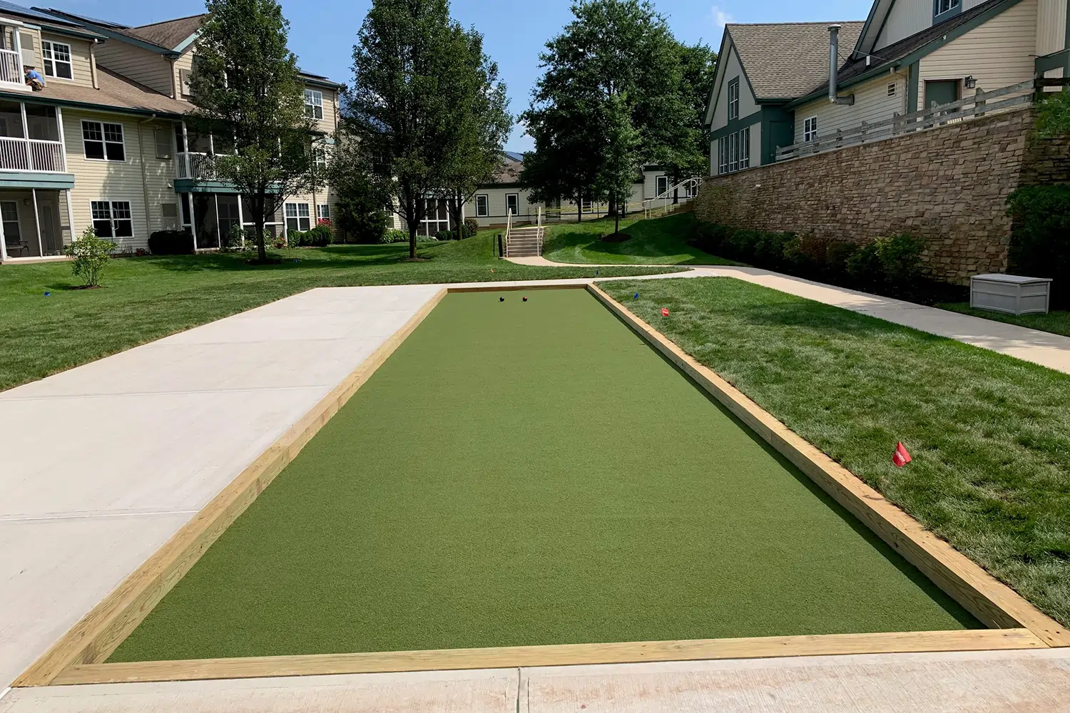 Commercial Bocce Ball Turf in Indiana | SYNLawn
